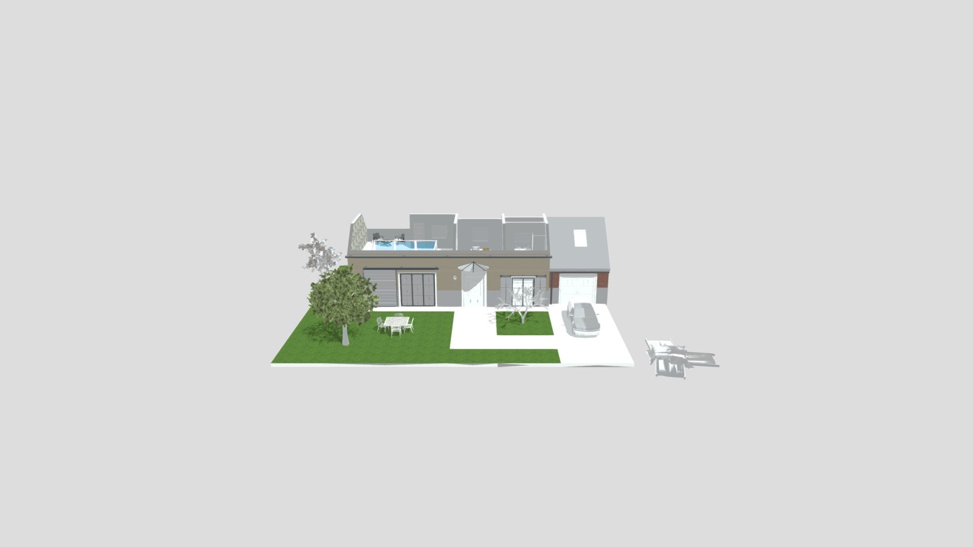The Modern Farmhouse - Download Free 3D model by Home Design 3D ...
