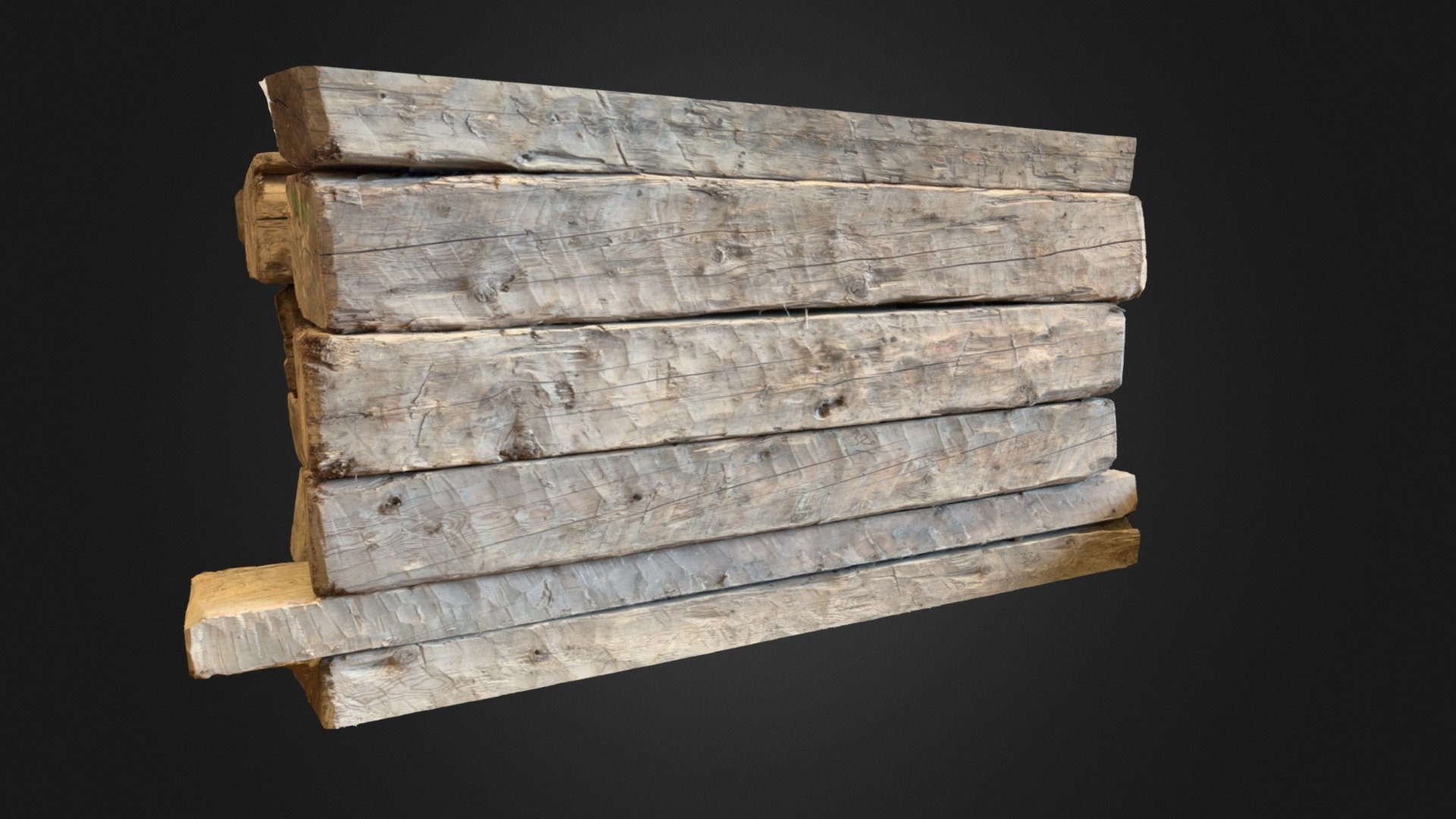 Wooden Log - Download Free 3D model by Asif Janjua (@asifjanjua ...