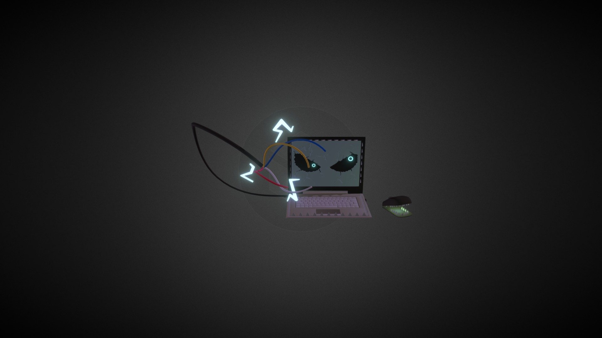Laptop mimic - 3D model by ARipado 3D (@aripado3D) [6476004] - Sketchfab