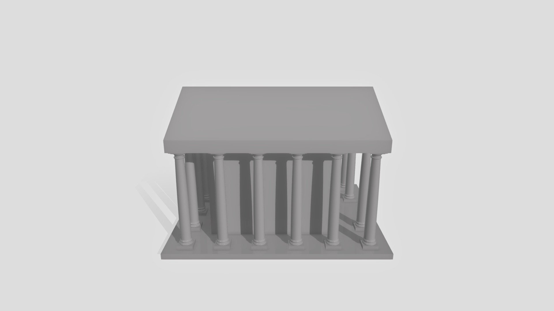 Doric Pillar Construction - Download Free 3D model by ajashby [6476f3f ...