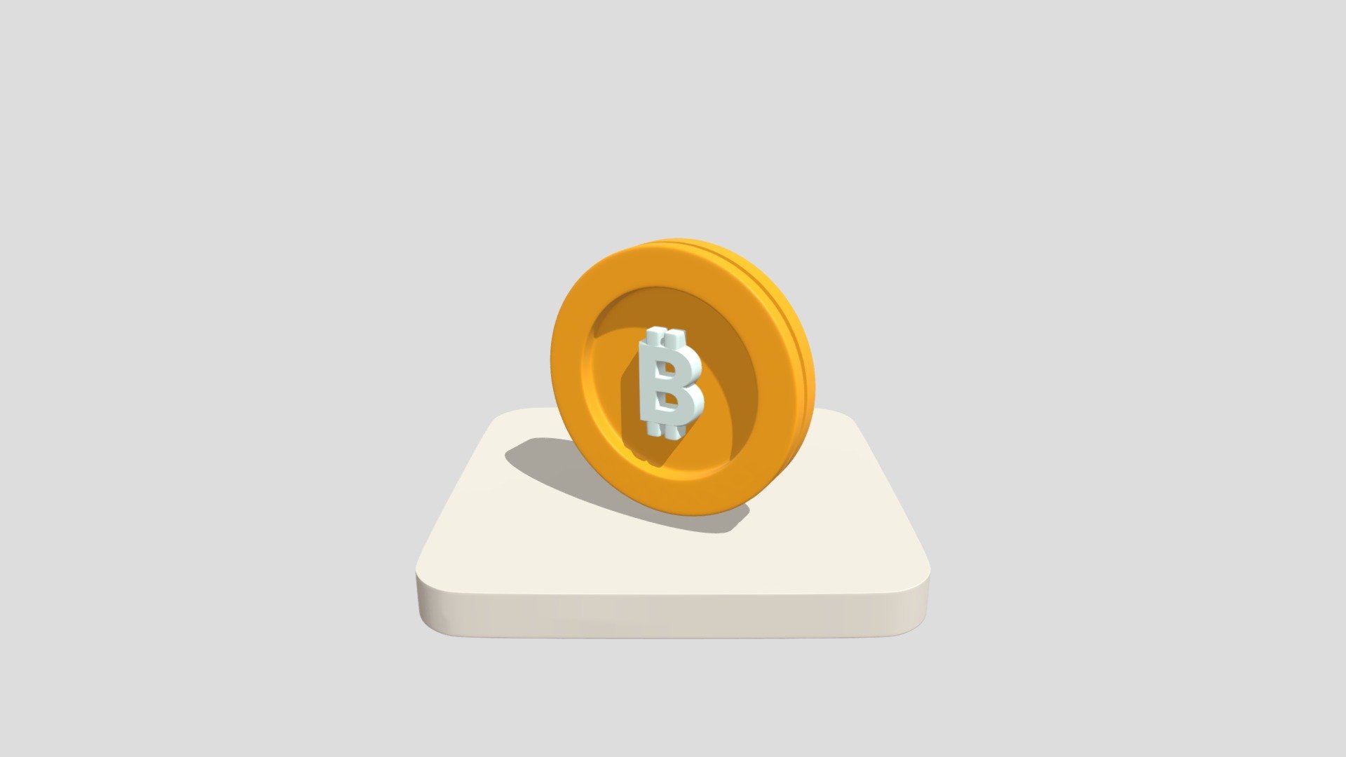 Bitcoin - 3D model by hamzstd (@hamzstudio) [647a256] - Sketchfab