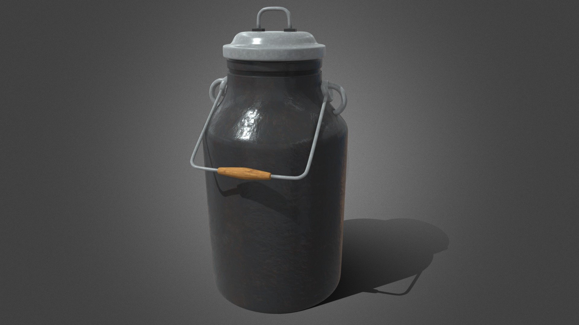 Milk churn - 3D model by Rodri (@rodrigodelpozo99) [647db6c] - Sketchfab