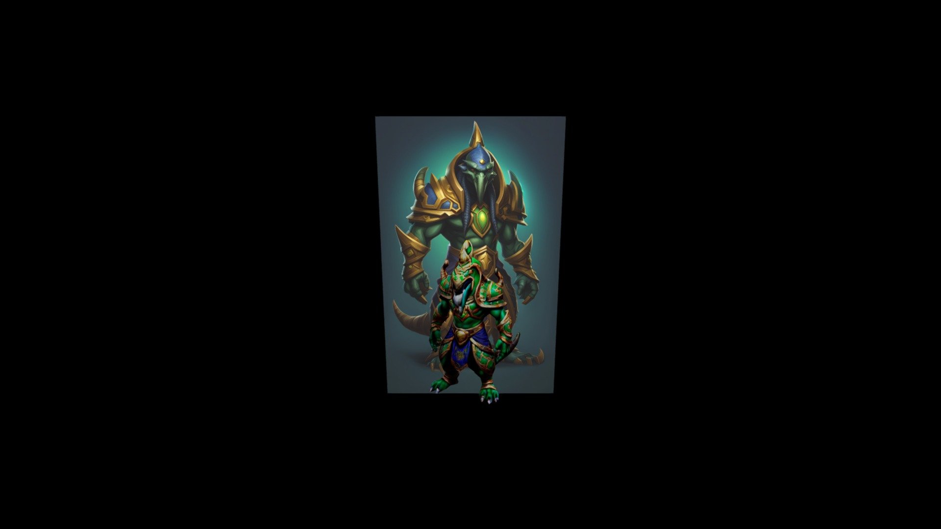 a character from the world of warcraft - Download Free 3D model by ...