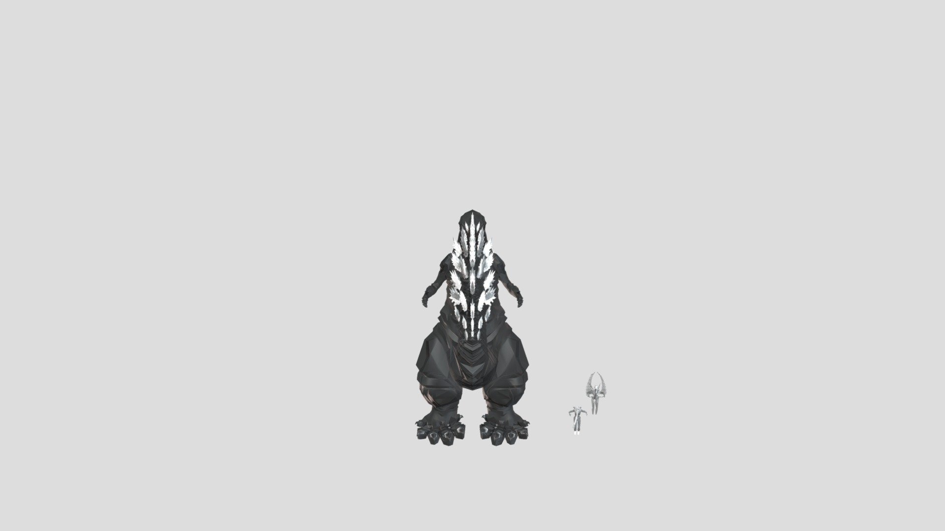 Shin Godzilla 4th and 5th form - Download Free 3D model by ...
