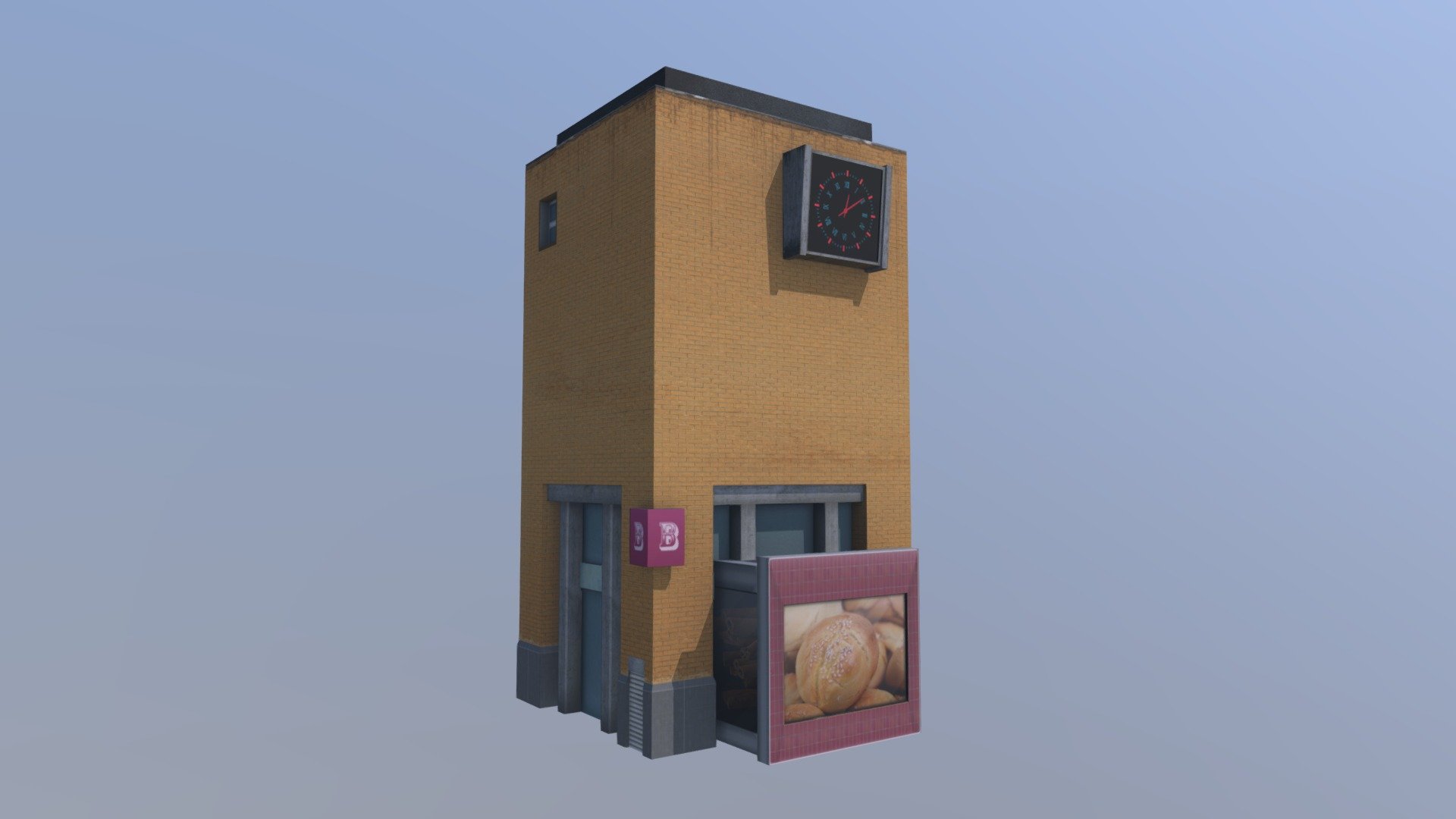 Bakker Bart Groningen_LowPoly - 3D model by joostluppes [6481269 ...