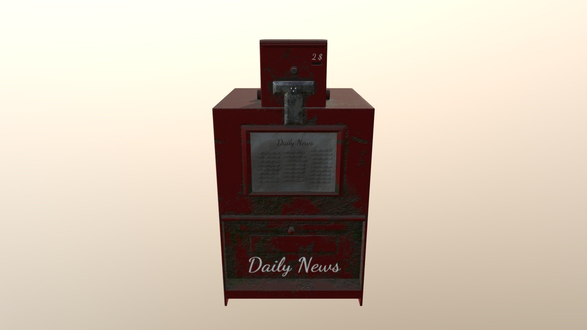 News Box - 3D model by Selax [6483a6a] - Sketchfab