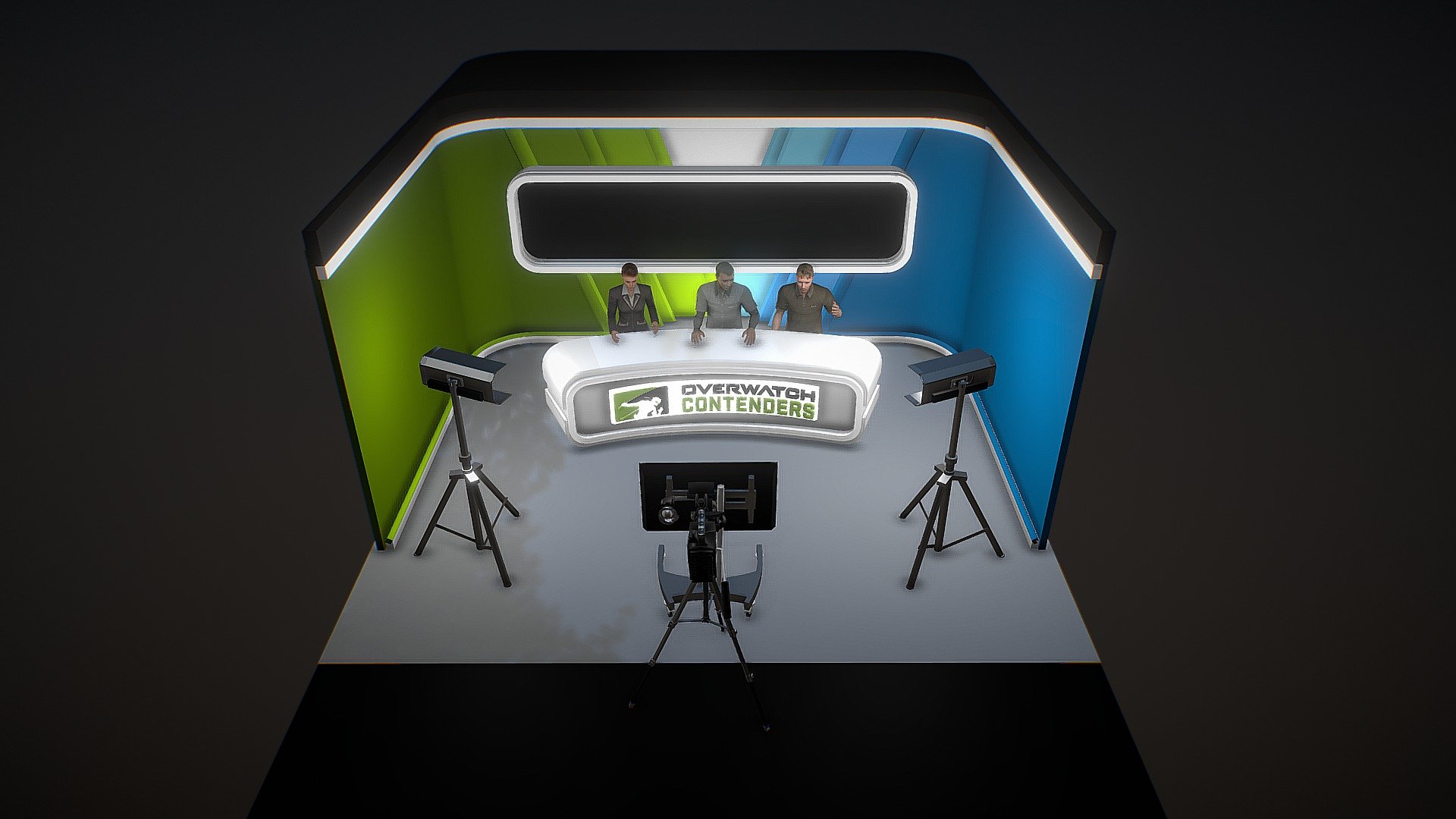 Overwatch Contenders Studio - 3D model by maksym.lyakhov.maxlama ...