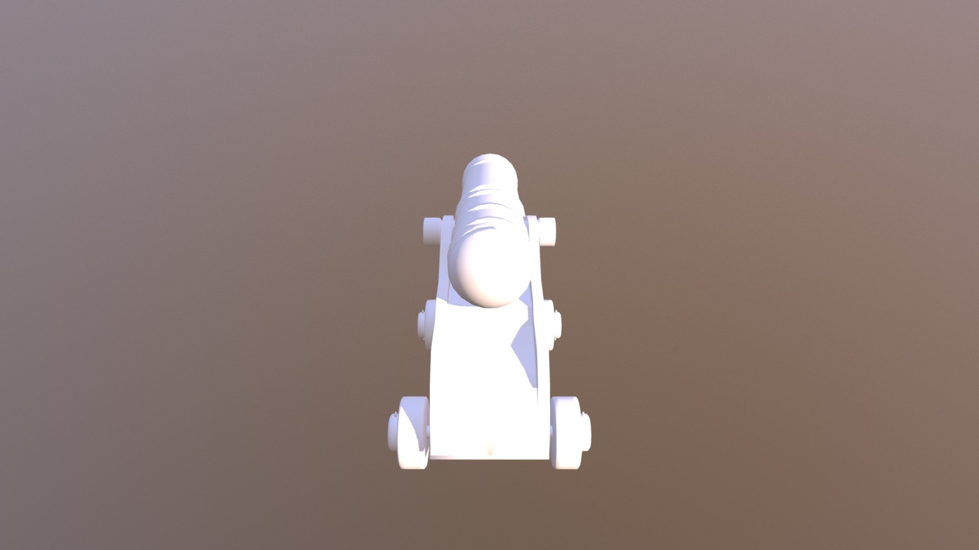 Cannon Low-Poly - 3D model by Curtis Glover (@curtisnglover) [6486d3b ...