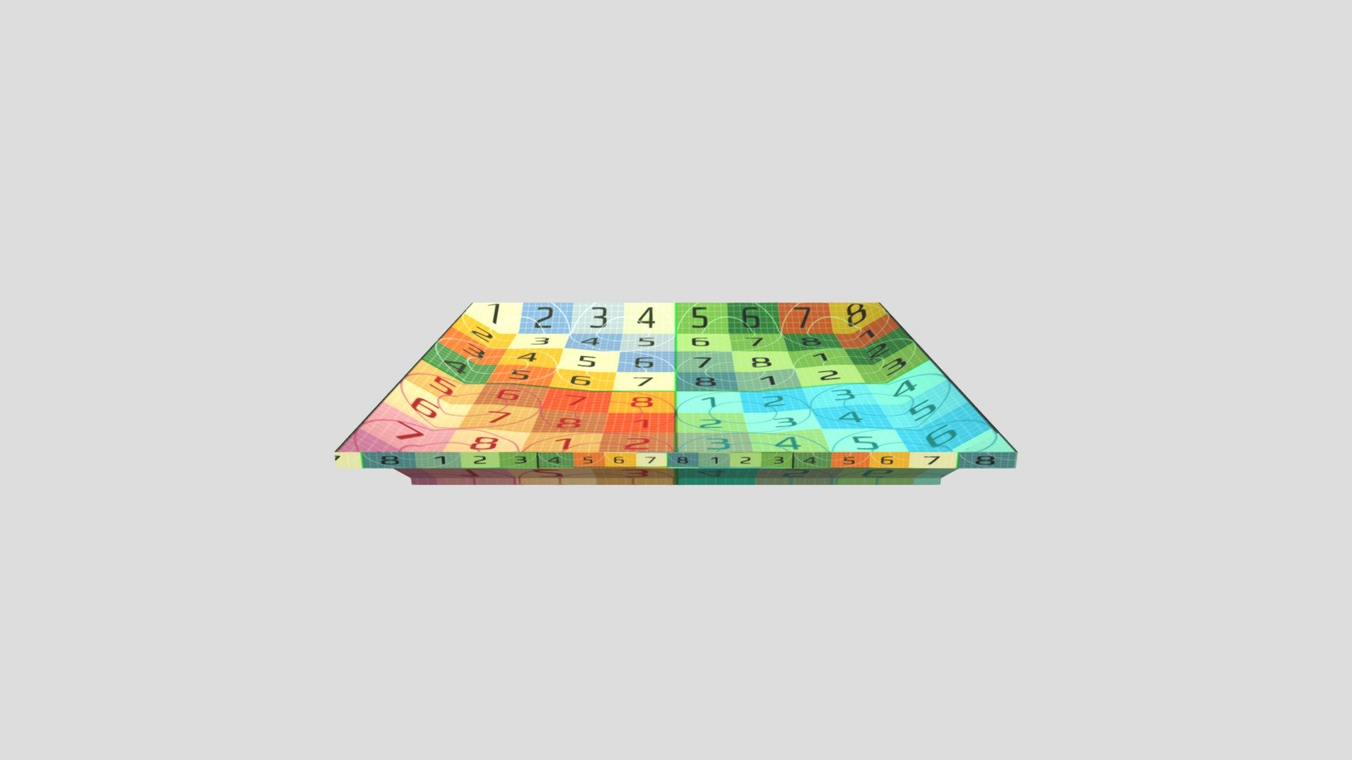 Simple Object #6 Square Plate Texture - Download Free 3D model by ...