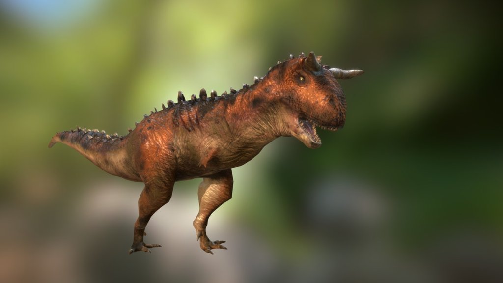 Carnotaurus - 3D model by wrigglybear [648722e] - Sketchfab