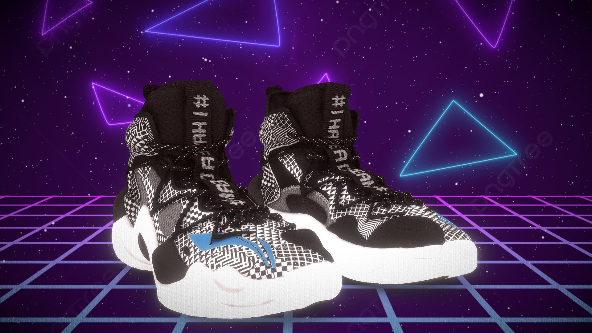 Cyberpunk Fashion Army Military Boots Sneaker - Download Free 3D model by Vincent Page ...