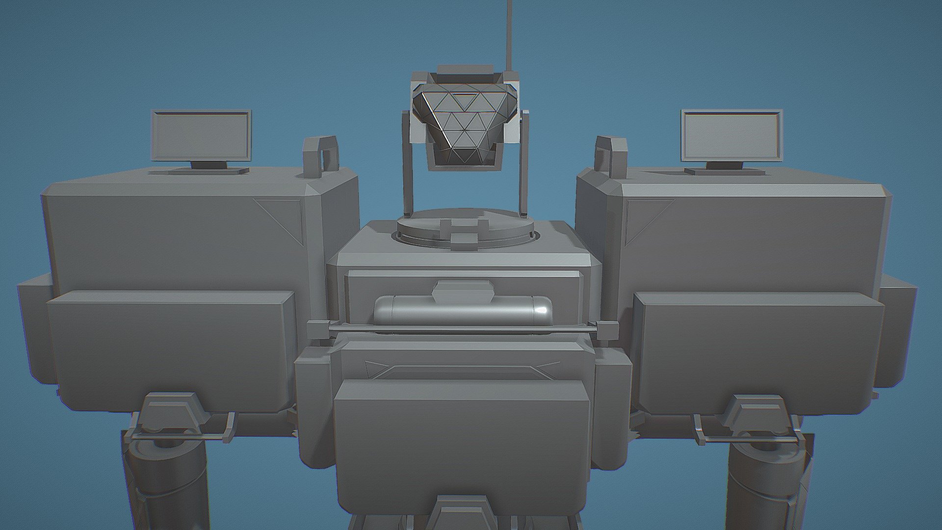 robot free Free low-poly 3D model - Download Free 3D model by Raisen9 ...