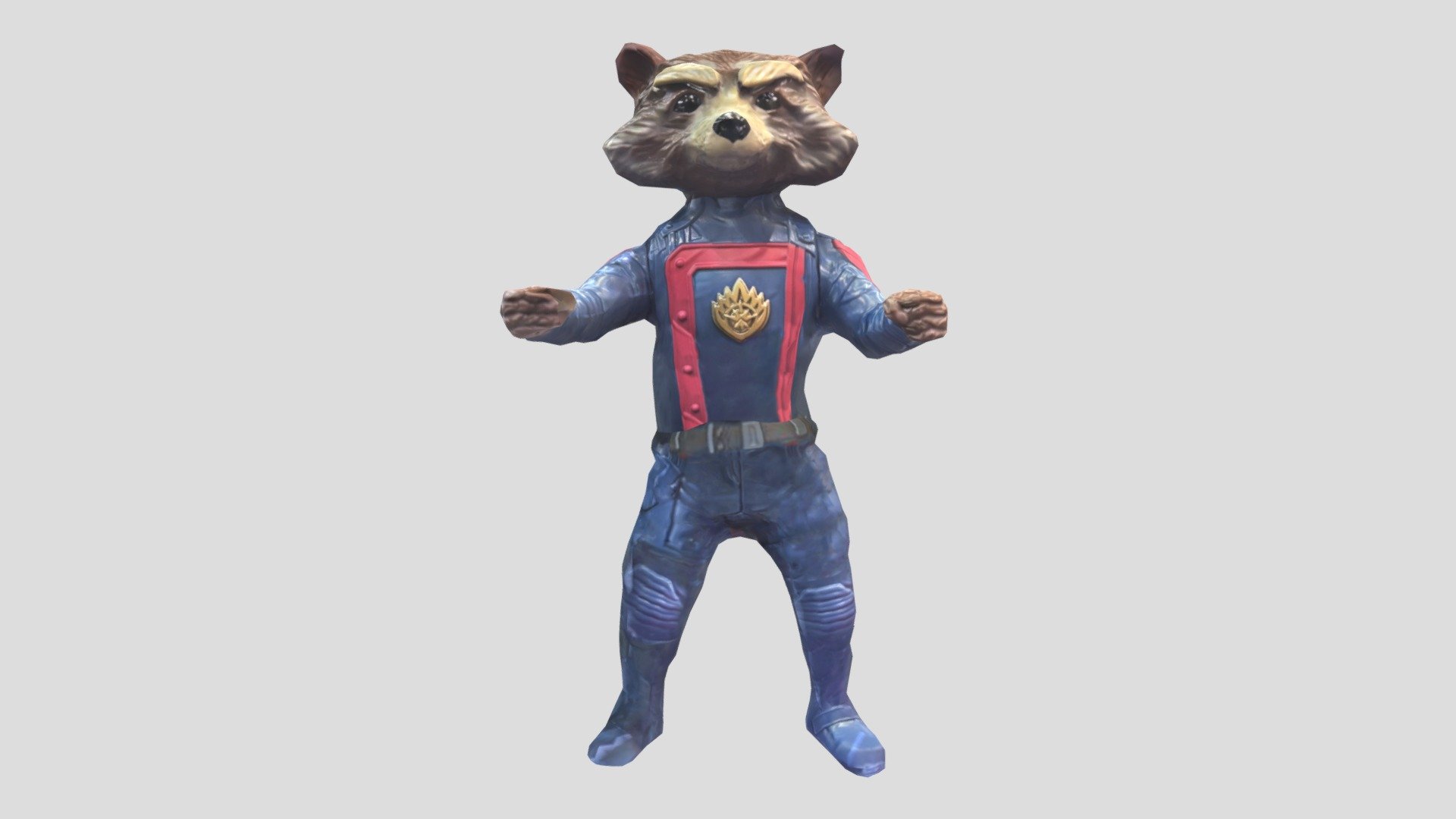 Rocket (Marvel) (Guardians Of The Galaxy 3) - Download Free 3D model by ...