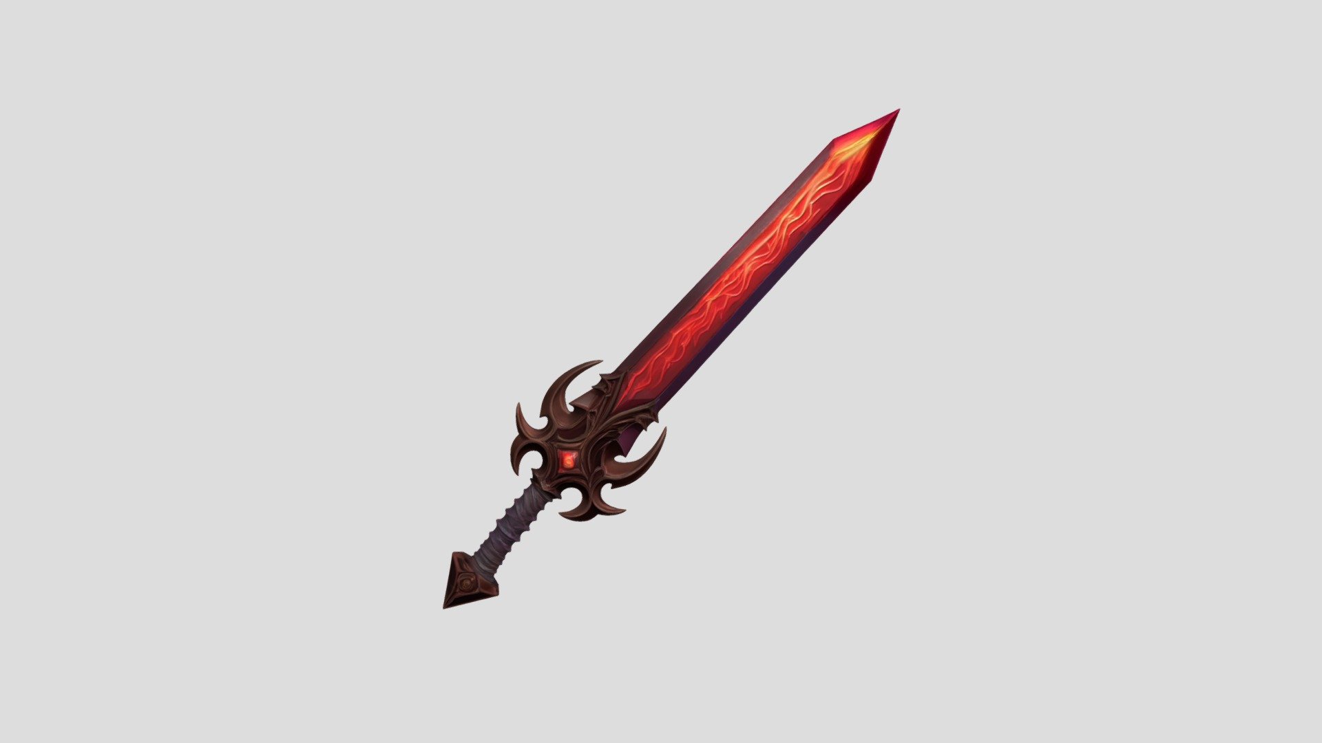 Demonic Flameblade - Download Free 3D model by suddel (@suddel13 ...