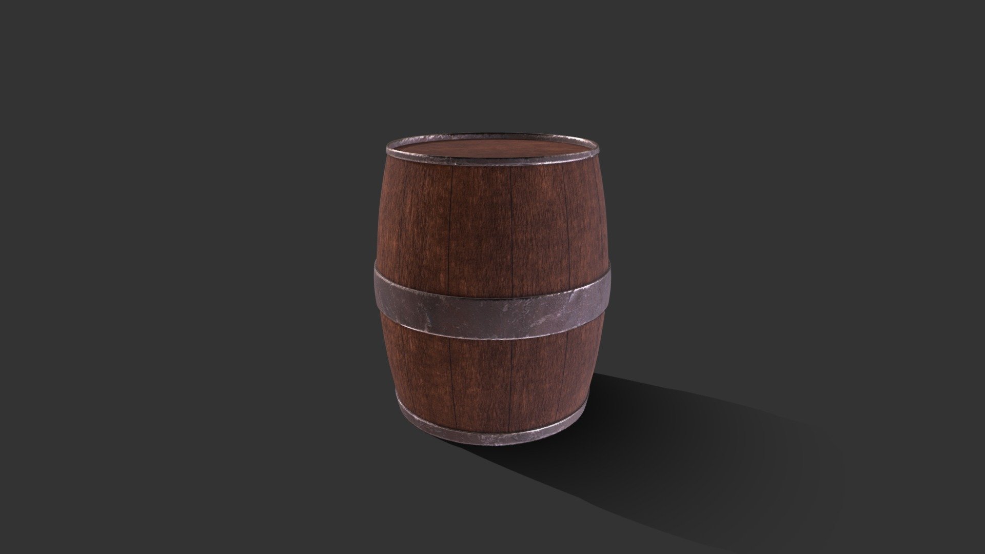 Simple high poly barrel - 3D model by cooljjj33 [648b87d] - Sketchfab