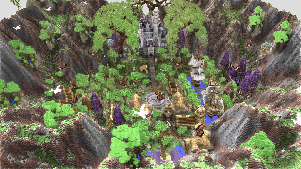 Minecraft Builds - A 3D model collection by PJ (@jpvamp) - Sketchfab