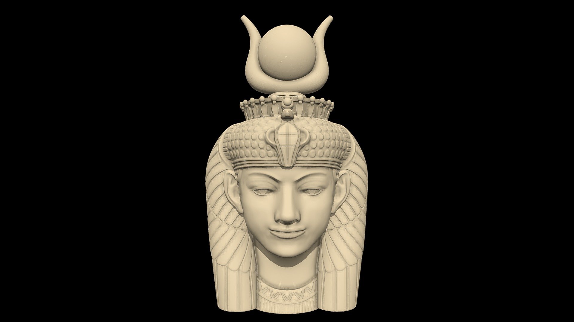 Goddess Isis, the Keystone - 3D model by Nestor3D (@anficyon) [648c866 ...