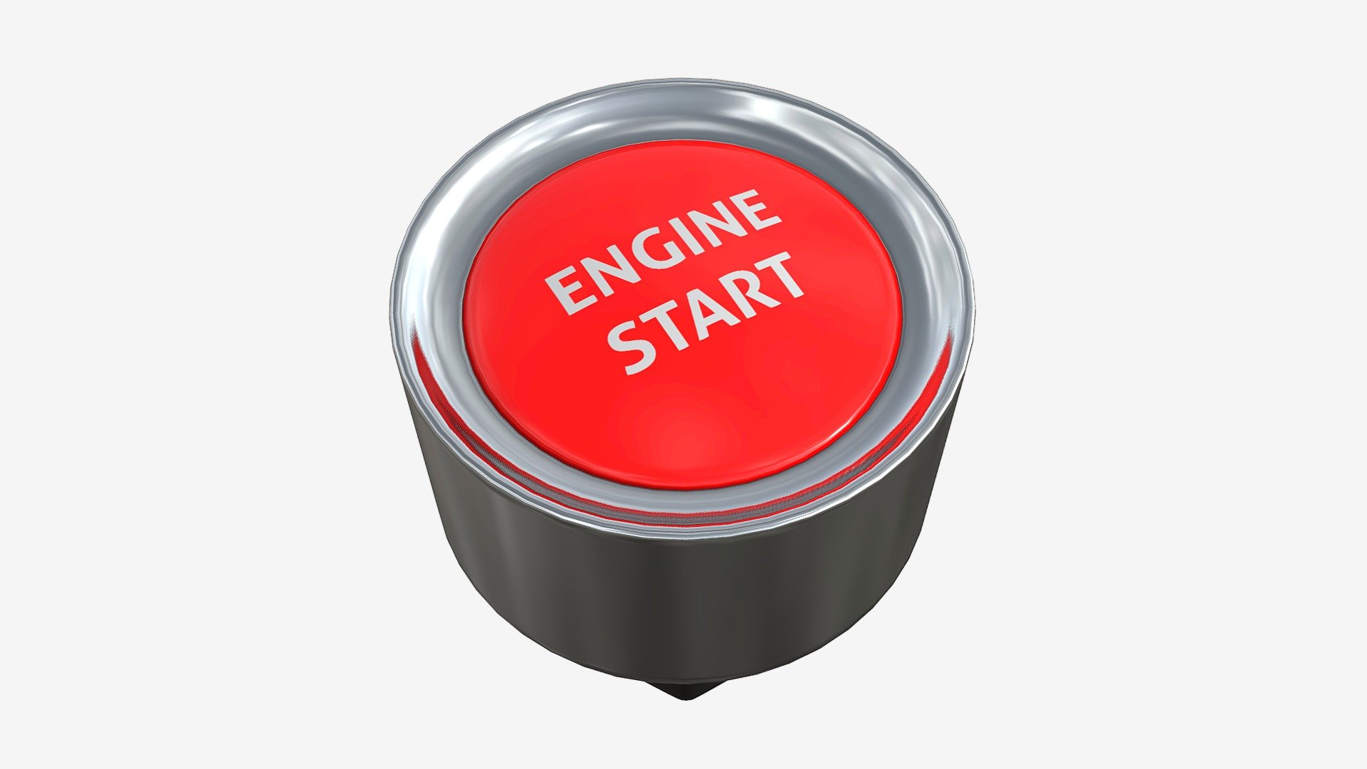 Engine start button - Buy Royalty Free 3D model by HQ3DMOD ...