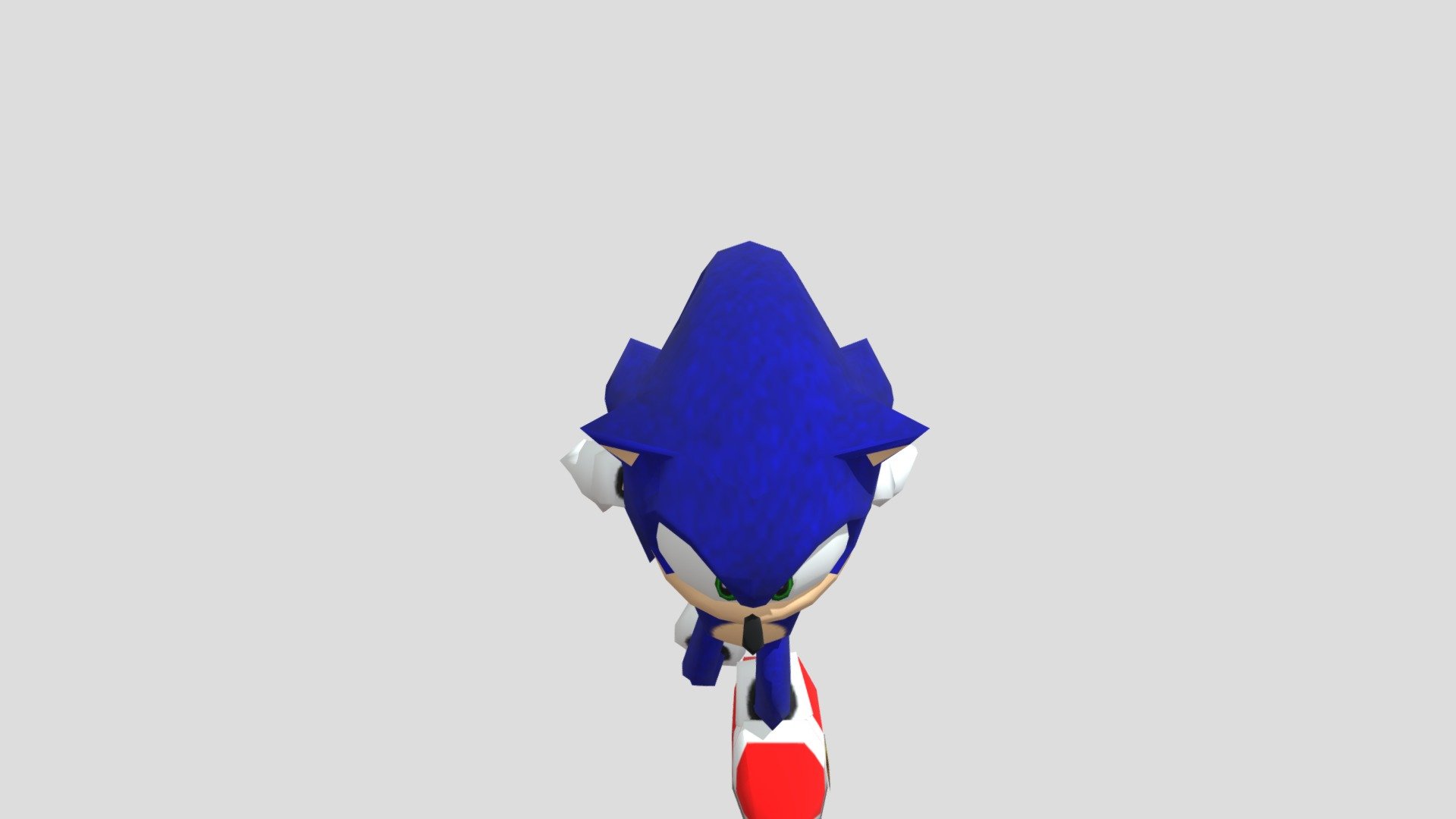 SA1 Sonic (Run Anim) - Download Free 3D model by Toei Sonic Fan ...