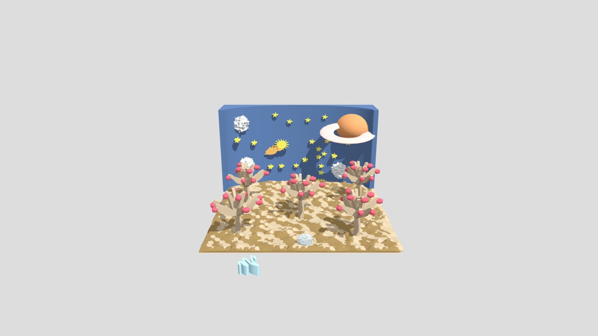 Copy of space - 3D model by gabriela.iusan [648e96a] - Sketchfab
