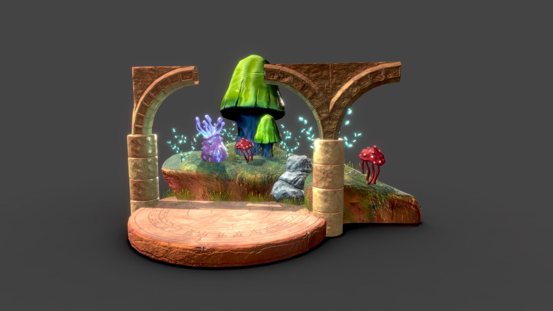Scene - 3D model by Eranda01 [648fbbd] - Sketchfab