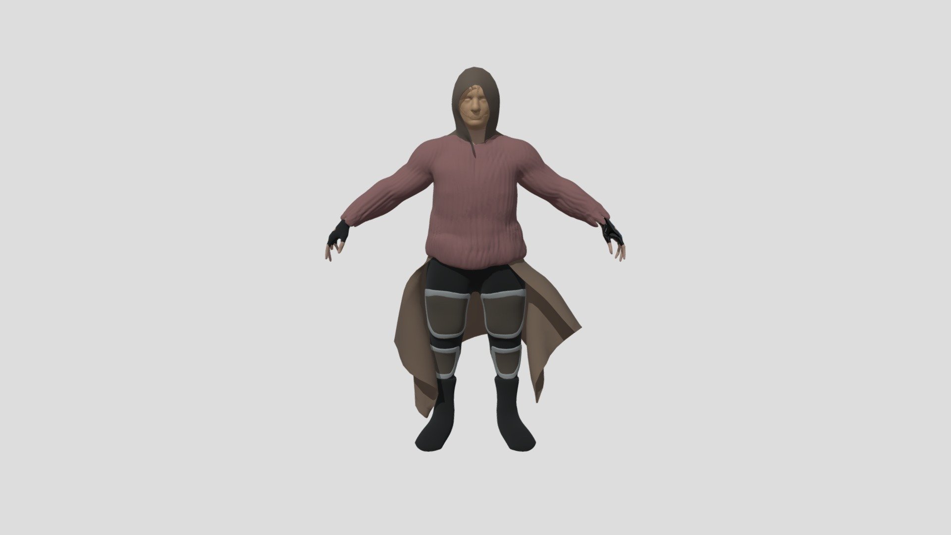 Costume (Scary Garry) - 3D model by KennedyC_458 [649106d] - Sketchfab