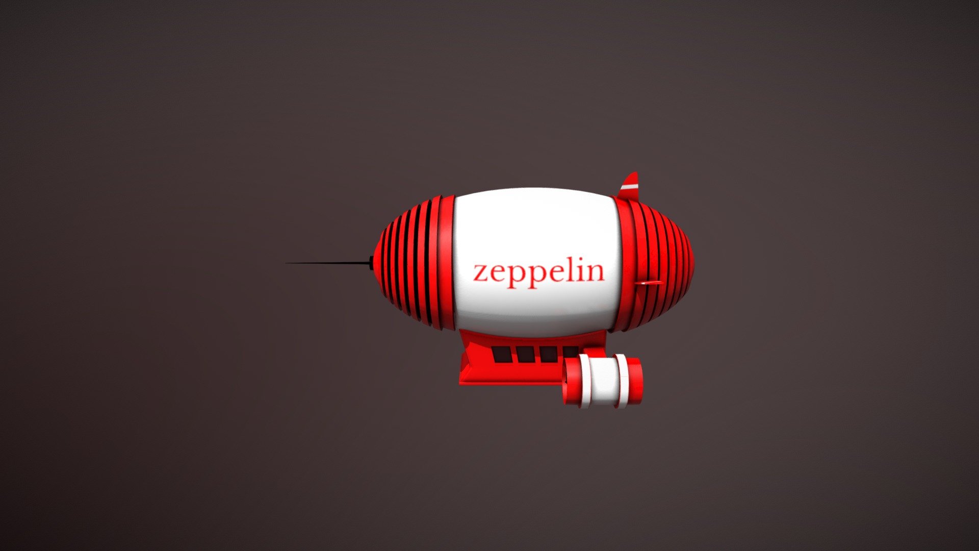Zepplin - Buy Royalty Free 3D model by umarahmed077 (@umarahmed07 ...
