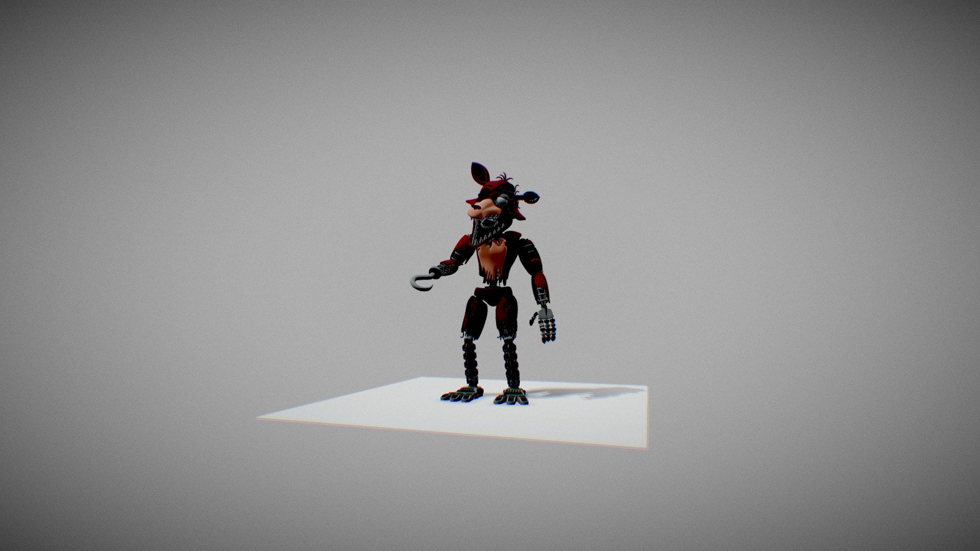 W Foxy - 3D model by TheOrdinaryUser [6492626] - Sketchfab