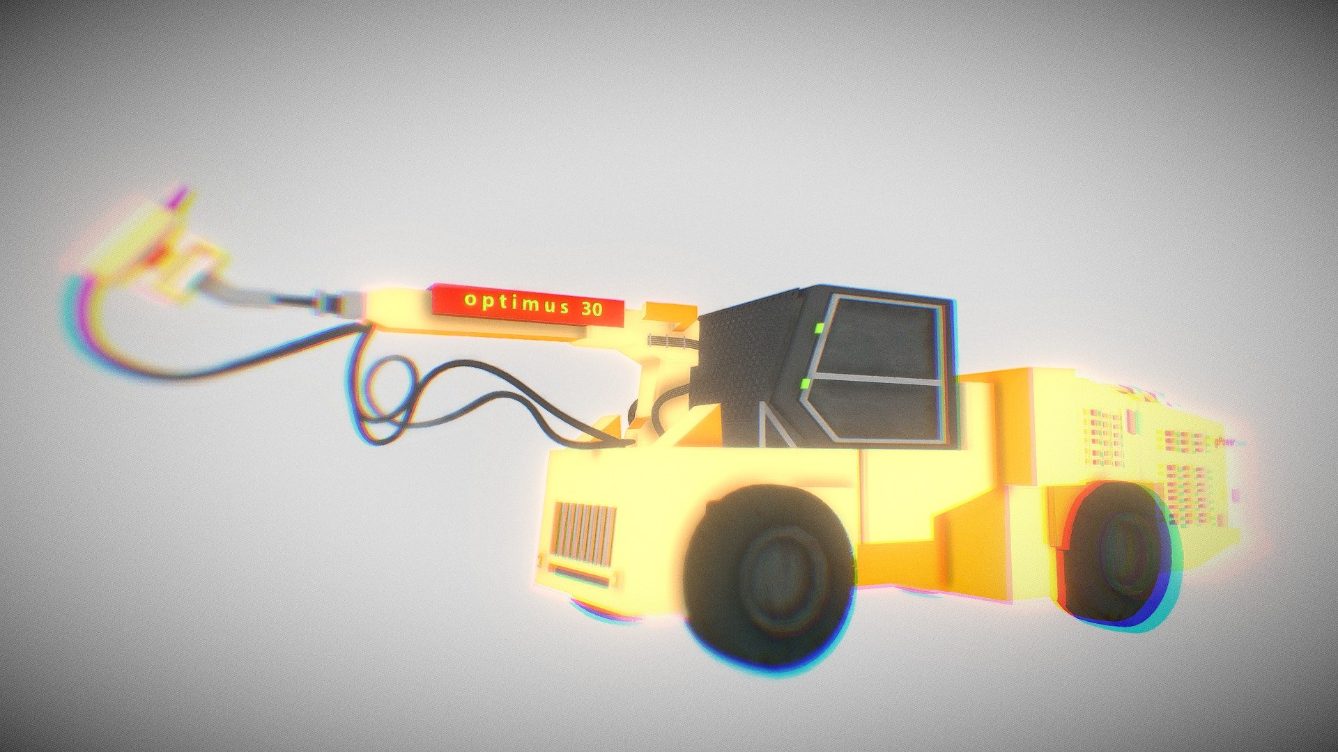 Optimus 30 - Industrial Mining Machine 3D model - 3D model by HiGuys920 [649375b] - Sketchfab