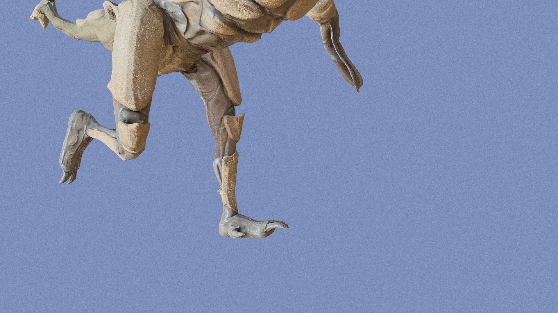 Créature@Run - 3D model by bilal_bator (@BilalOuanes) [6494148] - Sketchfab