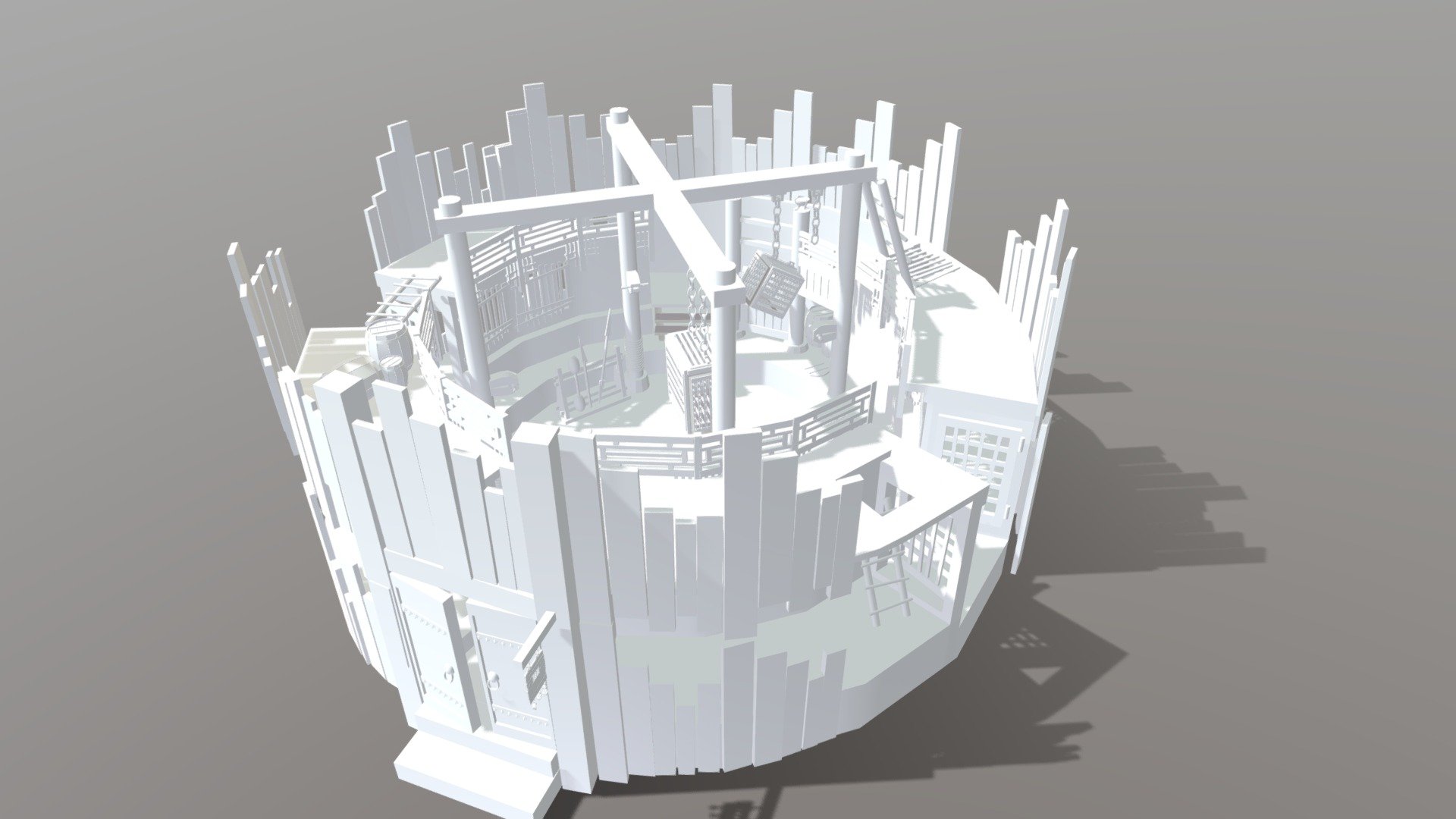 Prison - Download Free 3D model by Sobolieva Nadiia (@soboleva ...