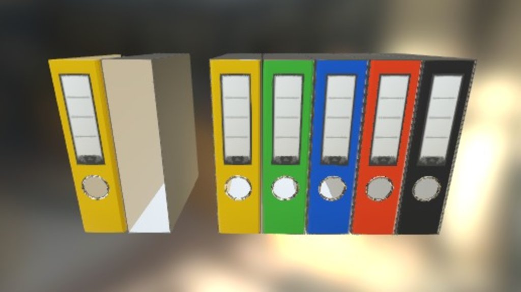 Ring Binder - 3D model by riccardo12345 [6494f29] - Sketchfab
