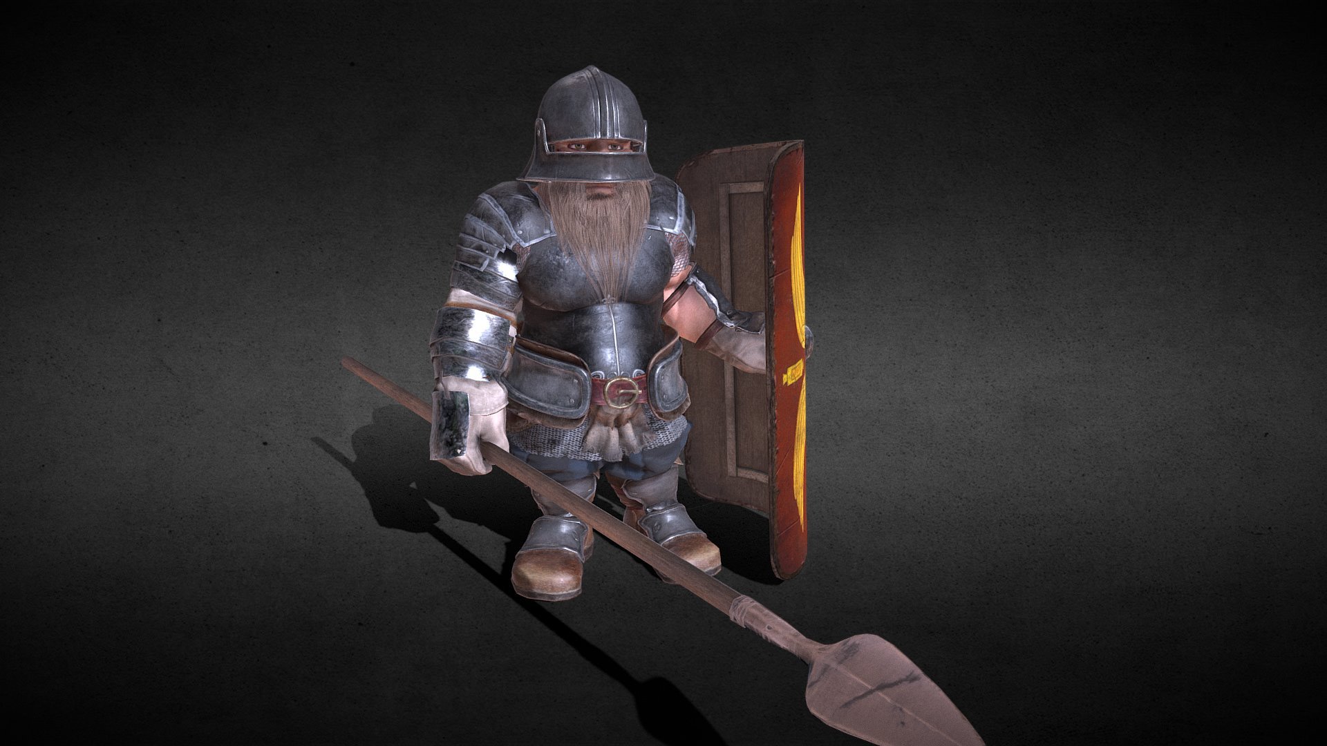 CC Dwarf - 3D model by ToKoMotion [6495417] - Sketchfab
