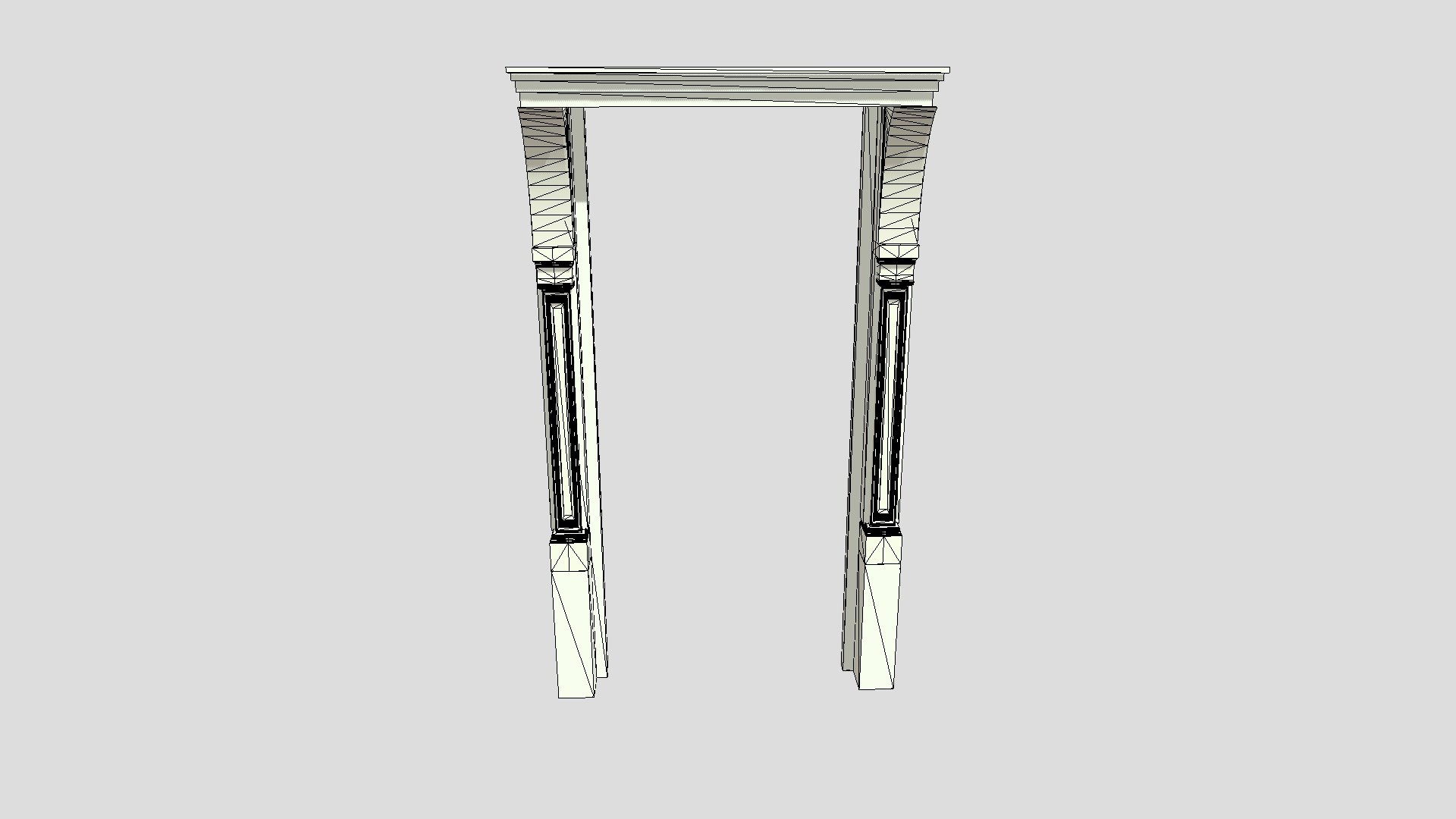door-frame-victorian - Download Free 3D model by linguotech [64980f9 ...