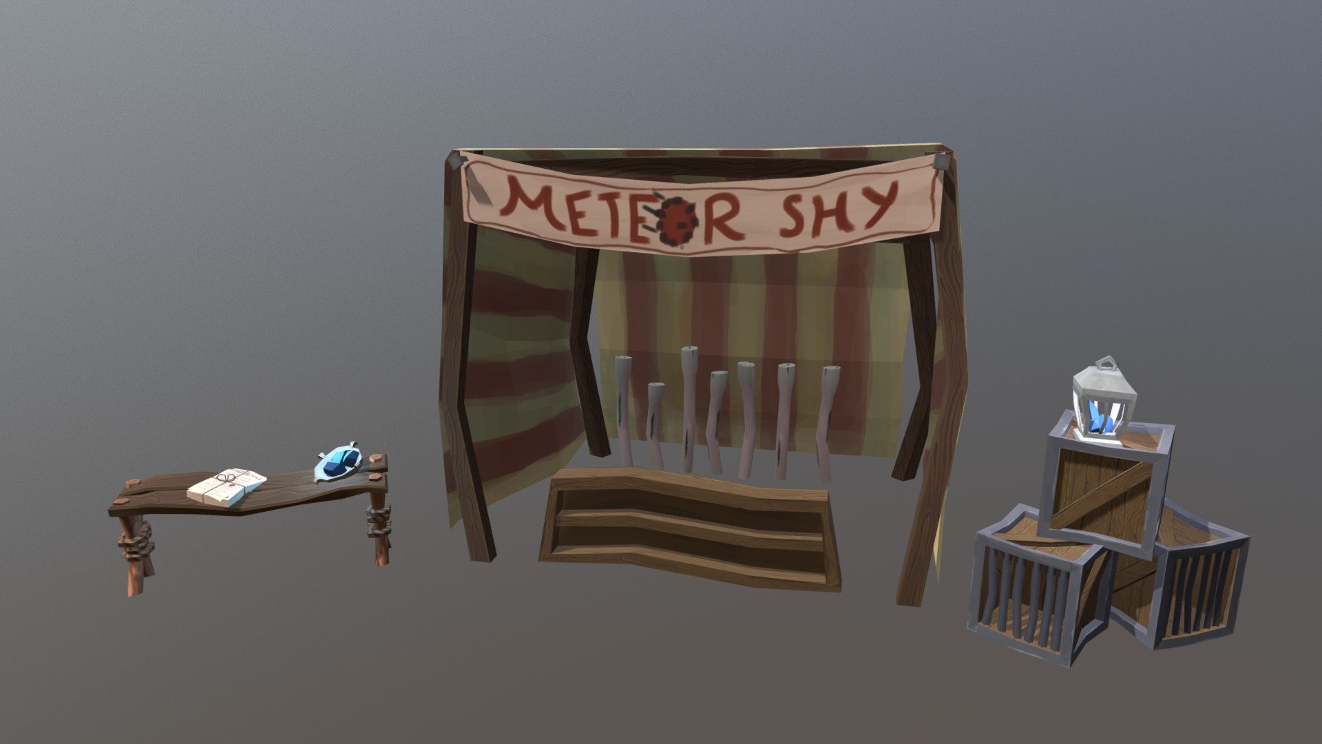 Village Group Project Props - 3D model by Emma Bradley (@emmbea ...