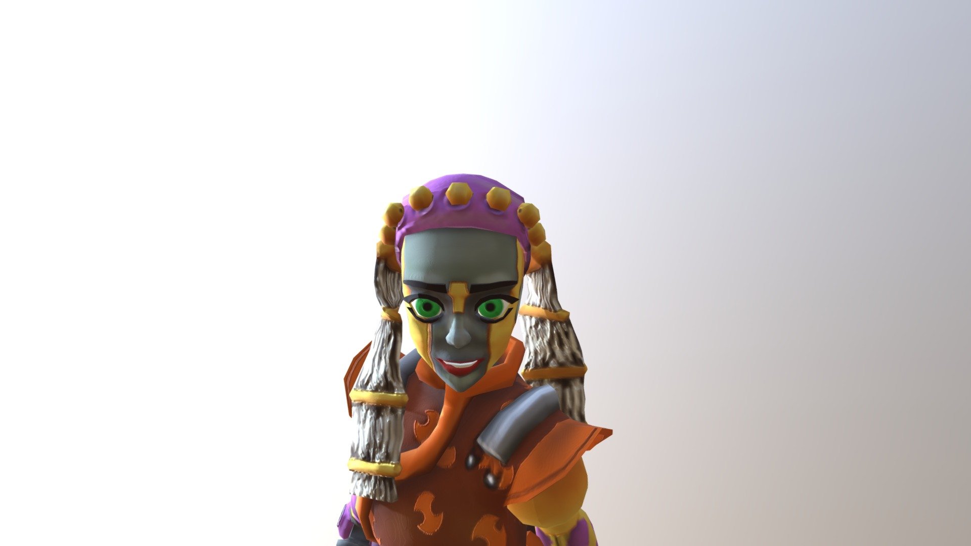 Li Ling Animations02 - 3D model by Glovett [64985e6] - Sketchfab