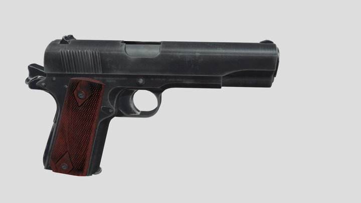 M1911 3D models - Sketchfab