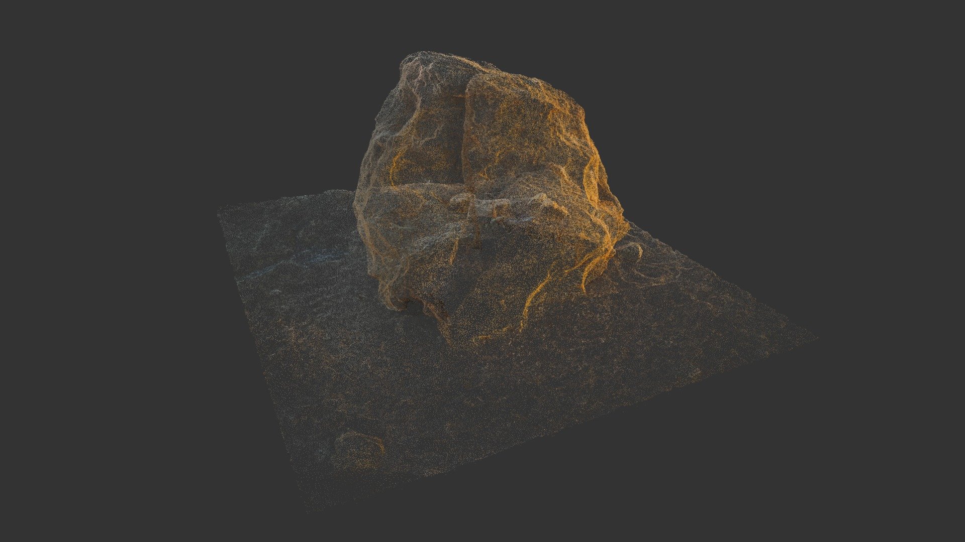 Sea Rock Agios Georgios Cyprus (Translucent) - 3D model by Daniel Cork ...