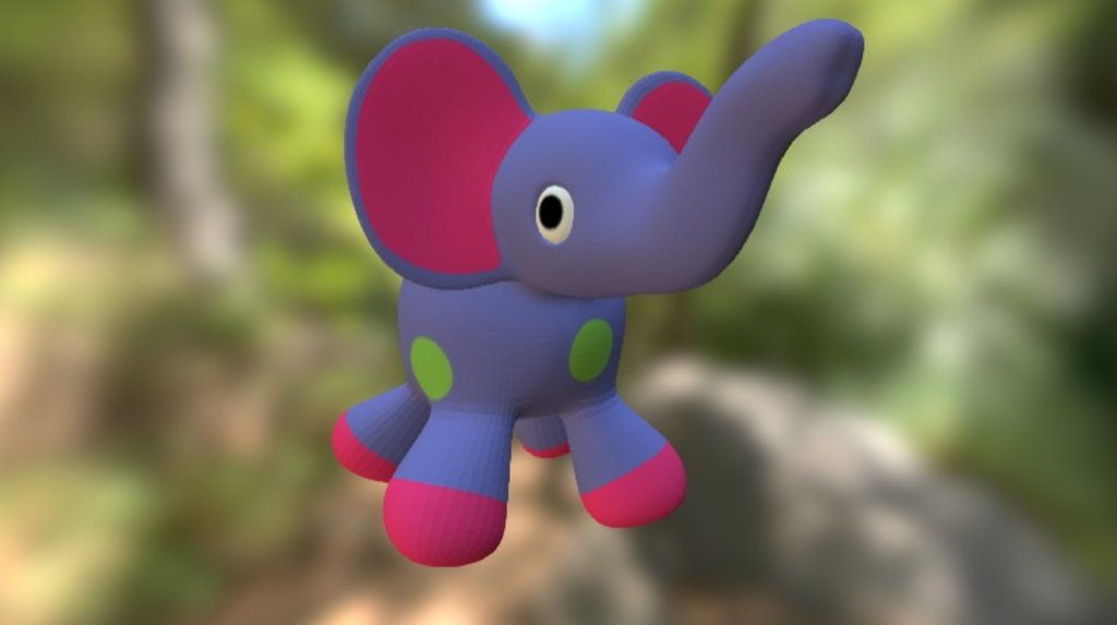 Olifant - 3D model by Simke [649b085] - Sketchfab