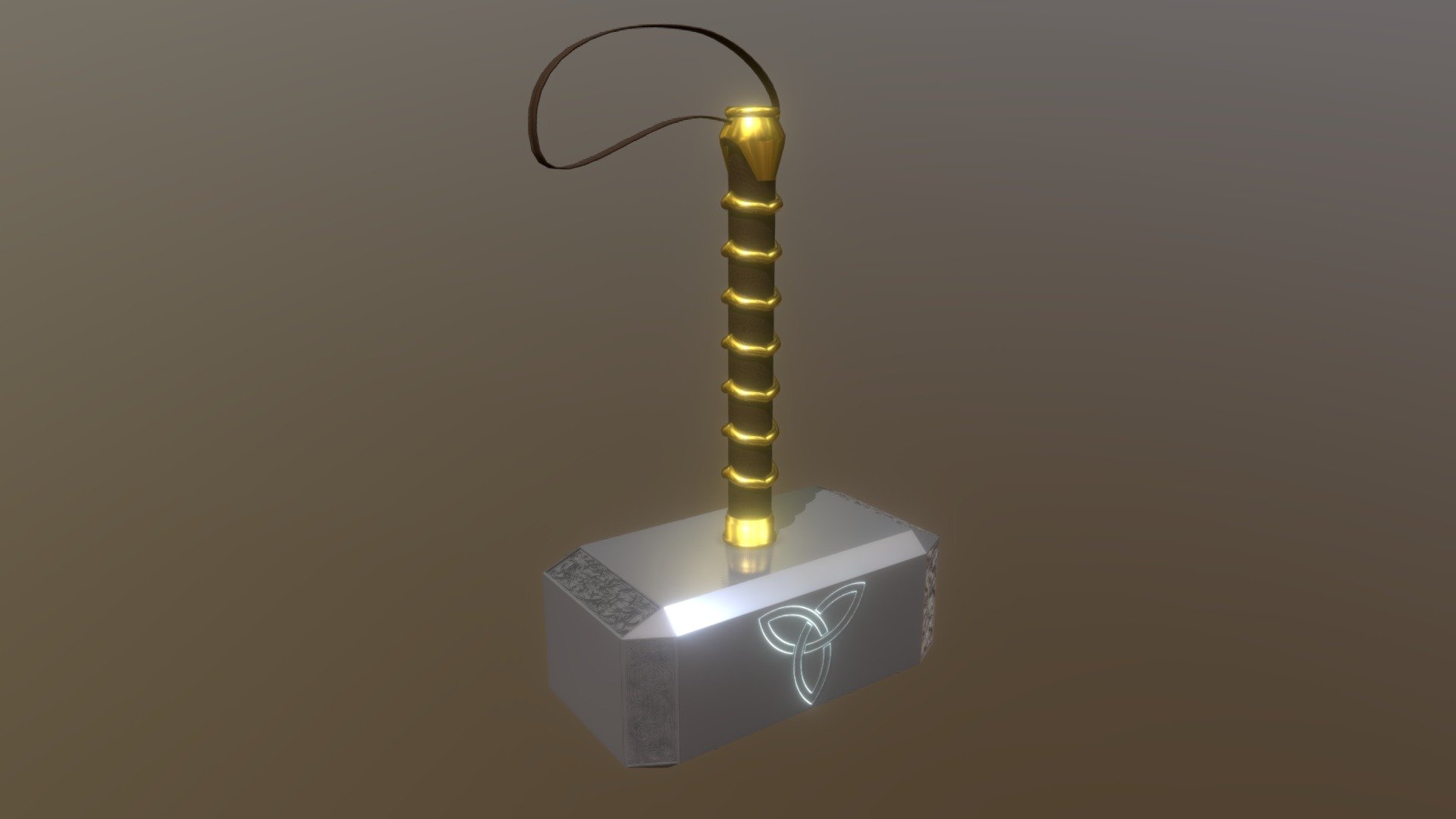 Mjolnir Basic - Download Free 3D model by ismllll [649c0e8] - Sketchfab