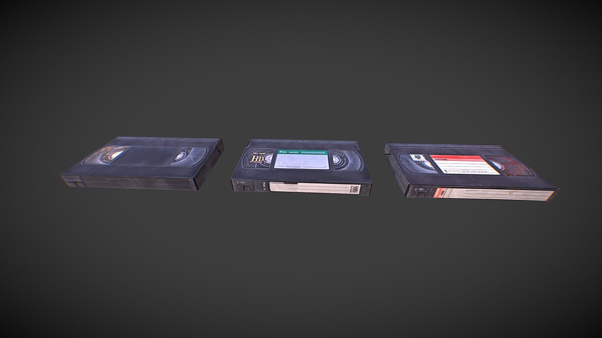 VHS Tapes - Buy Royalty Free 3D model by Salex [649c643] - Sketchfab Store