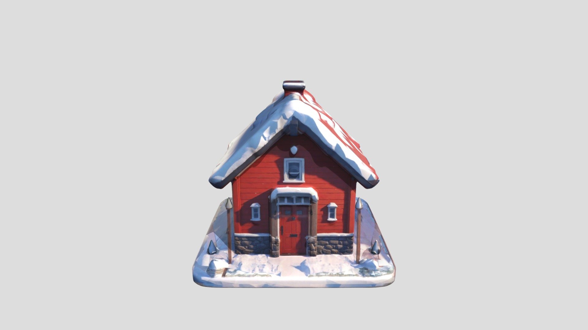 winter house - 3D model by zhangzhenyuan95 [649d7f5] - Sketchfab