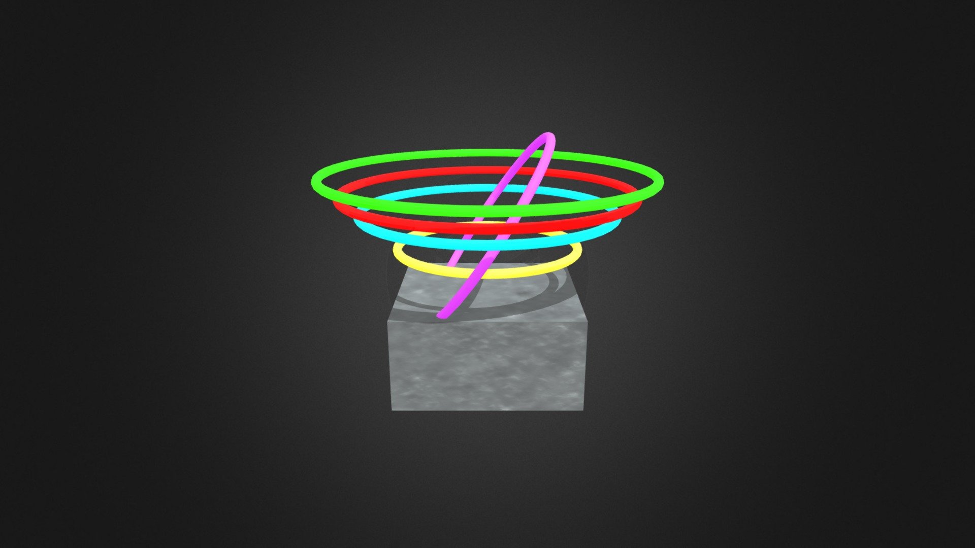Inward Rotating Rings Sculpture - Download Free 3D model by Inditrion ...