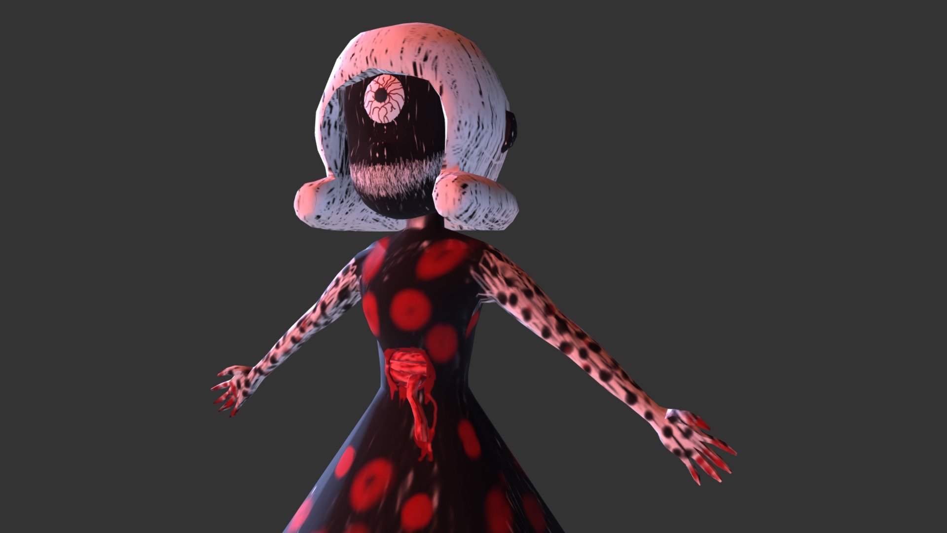Creepy Mom - 3D model by portwindyroad [649ef9d] - Sketchfab