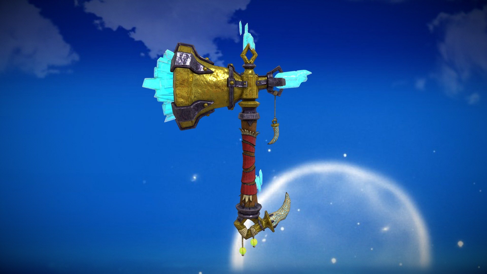 Magic Hammer - Download Free 3D model by petersoon [649fd56] - Sketchfab