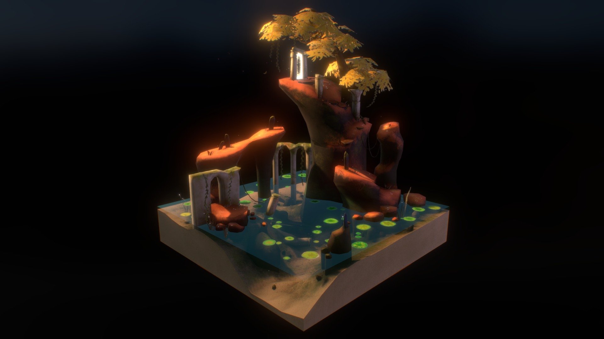 The Lost Realm - 3D model by allixdoodles [64a0169] - Sketchfab