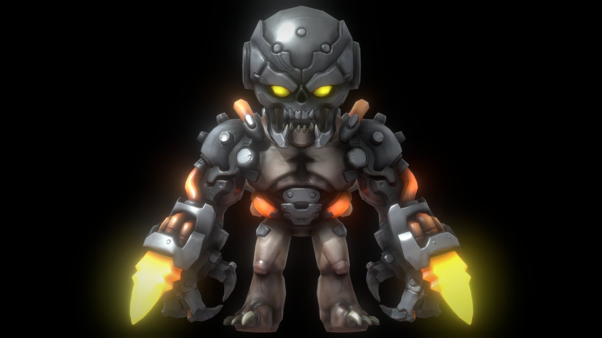 DOOM eternal dreadknight toy - Download Free 3D model by DJ_Nugget ...