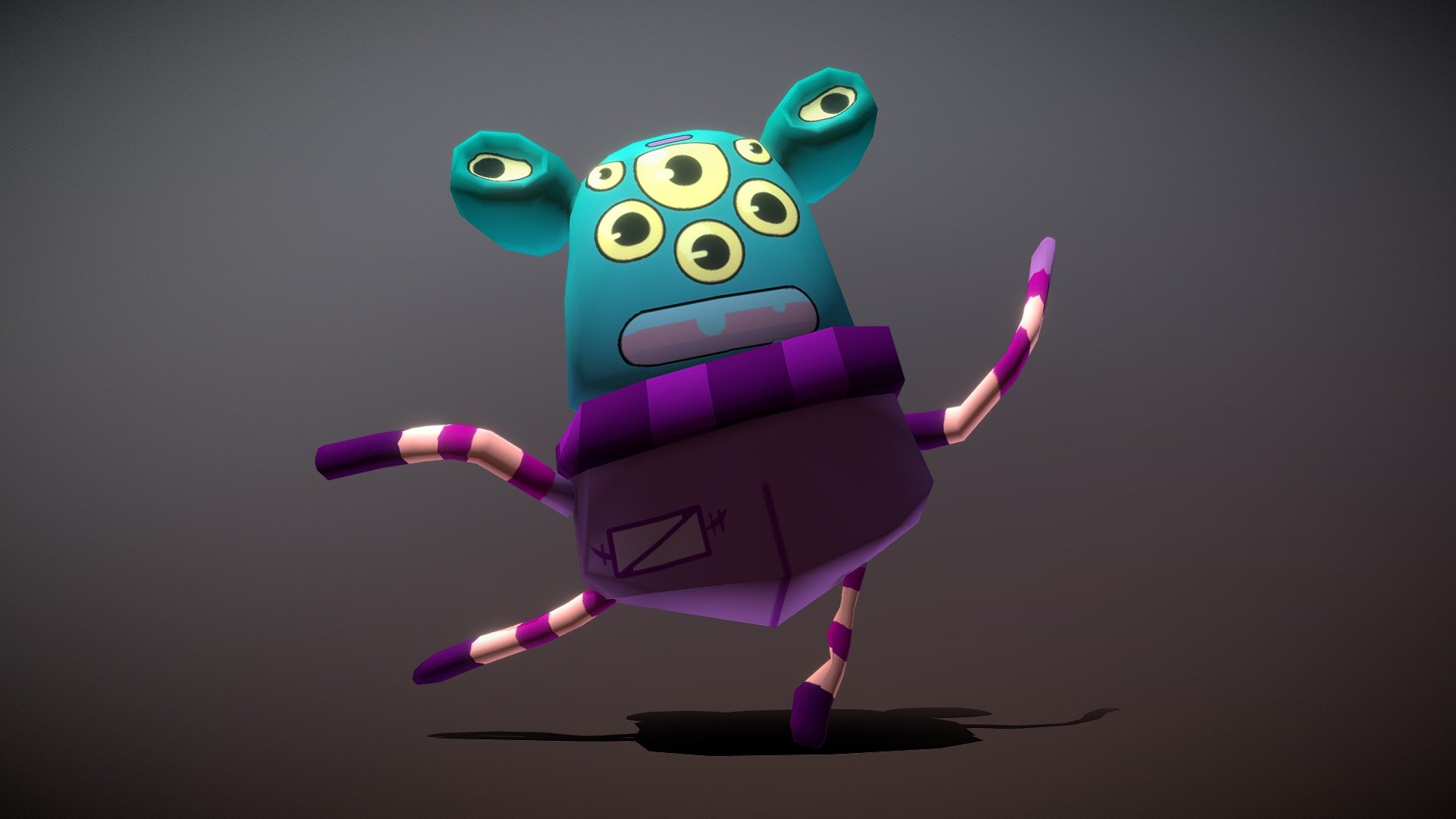 Alien Tierno - 3D model by Constanza_Valenzuela (@ConstanzaValenzuela ...