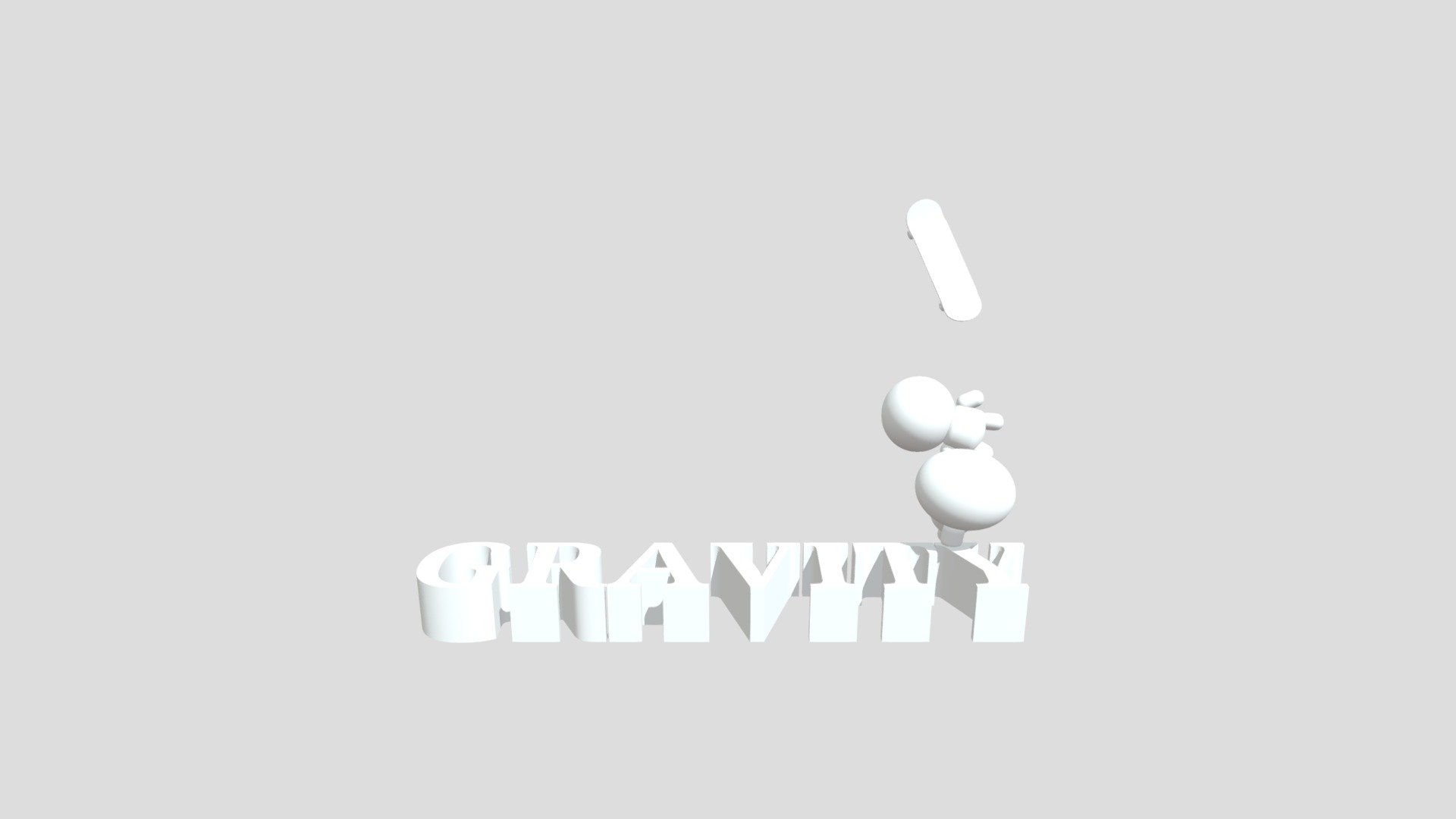 Gravity - Download Free 3D model by alexpedicone [64a1d86] - Sketchfab