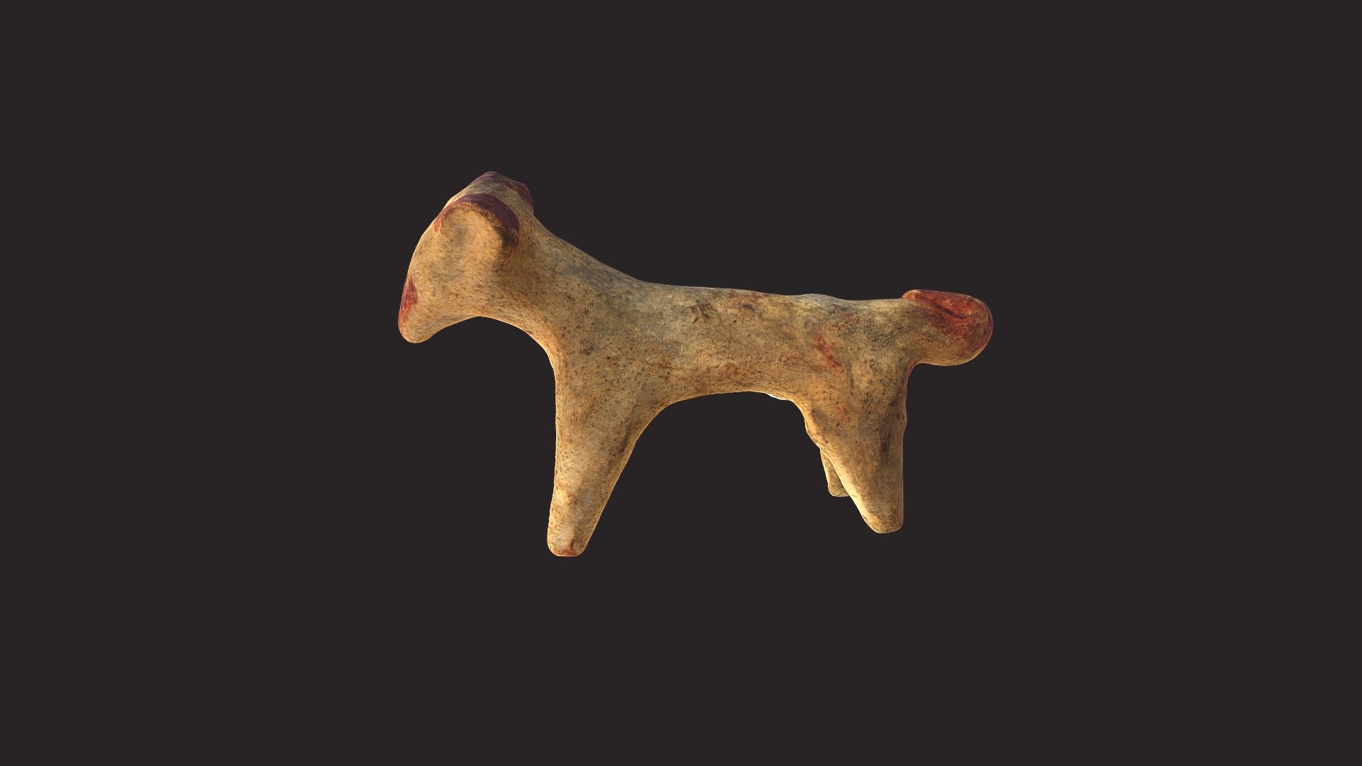 Cypriot Dog Figurine - 3D model by Cleveland Museum of Natural History ...